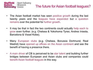 Rising Stars: Competitive Balance in five Asian football leagues | PPT