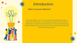 Consumer Behavior Introduction and Understanding | PPT