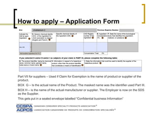 Confidential Business Information (CBI) on your Safety Data Sheet (SDS ...