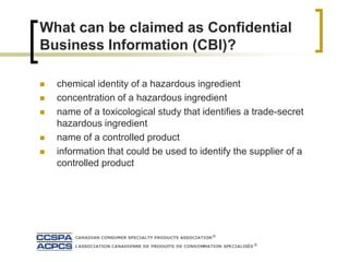 Confidential Business Information (CBI) on your Safety Data Sheet (SDS ...