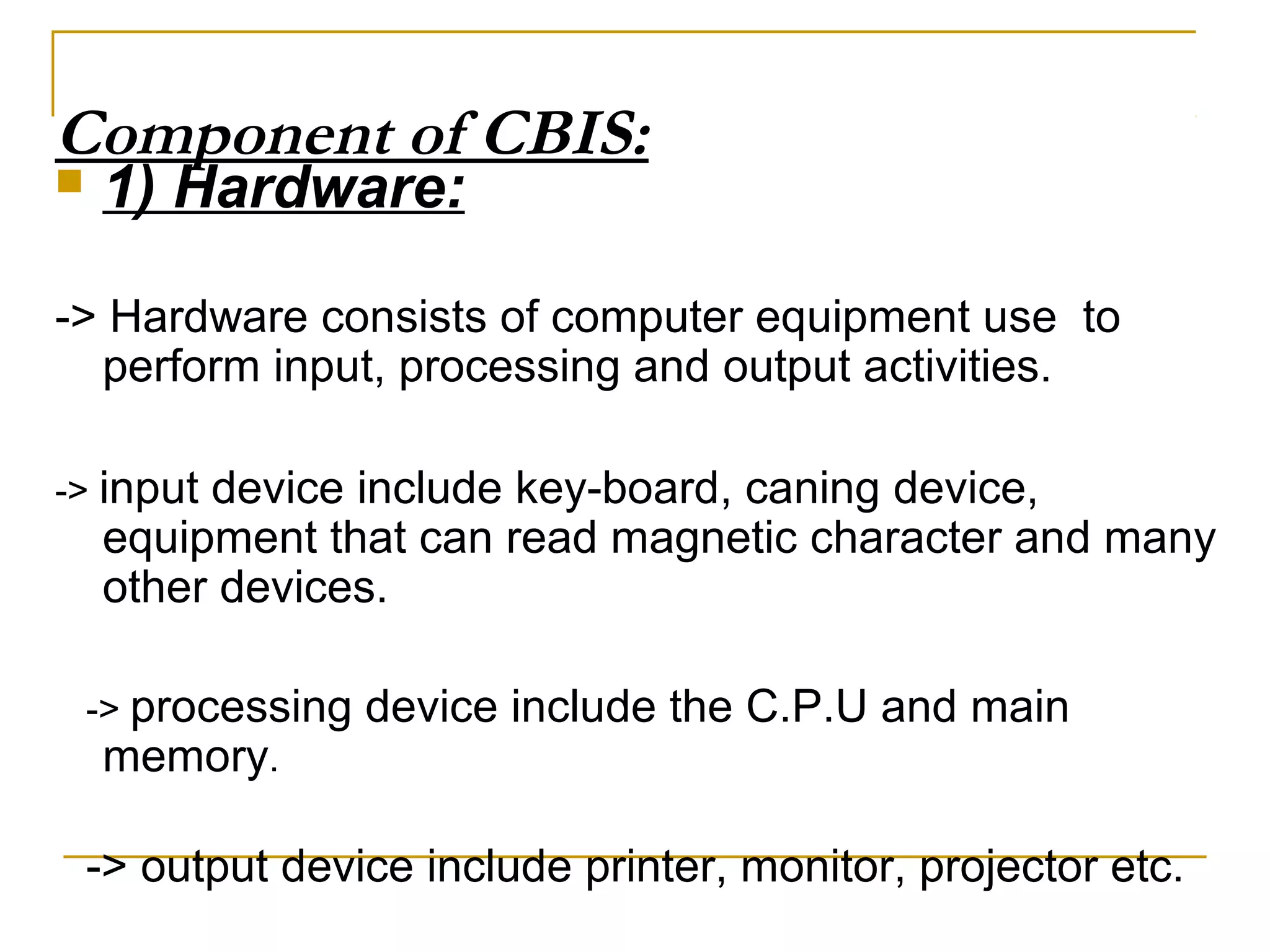 Cbis | PPT