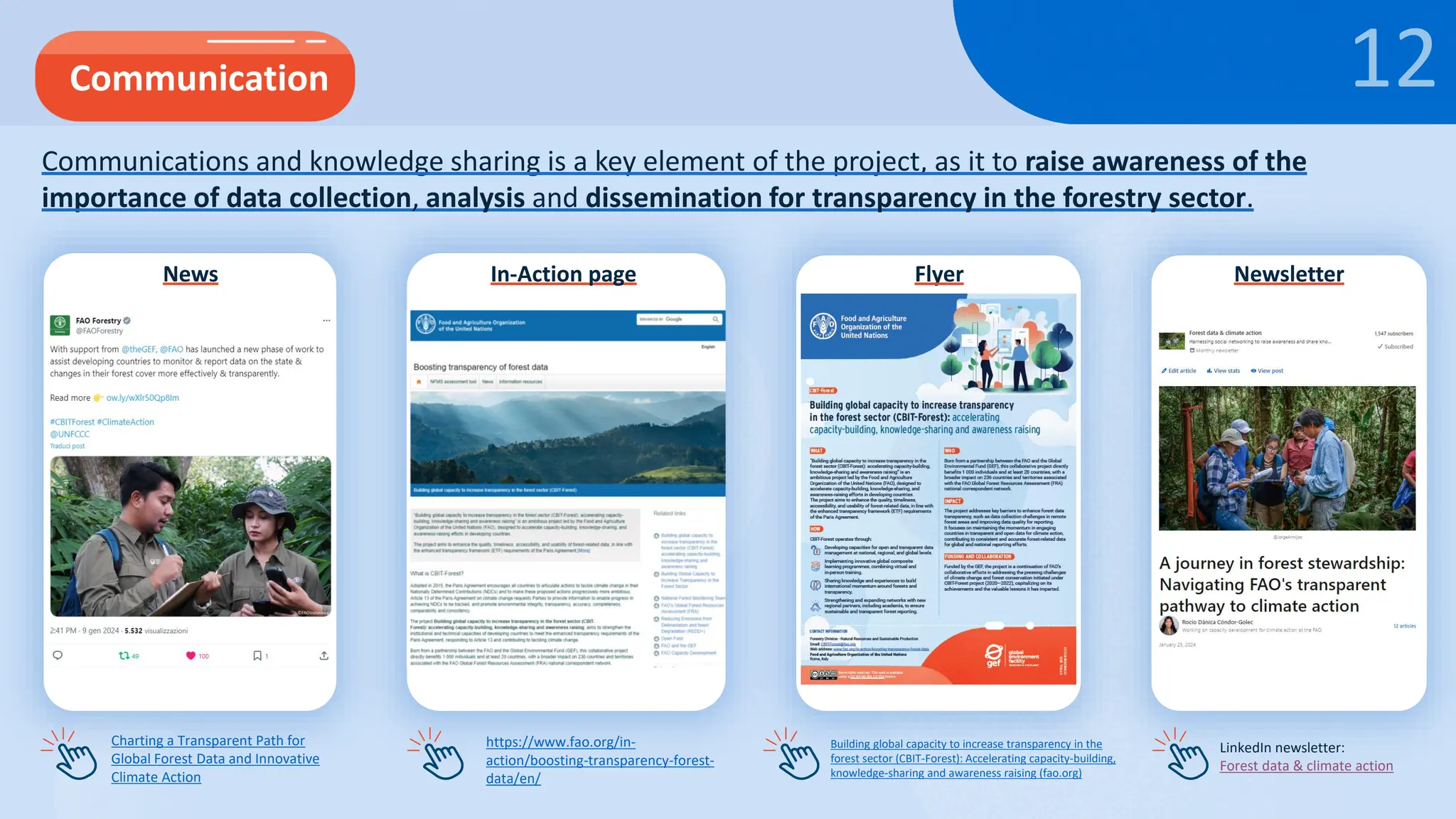 Enhancing forest data transparency for climate action | PPT