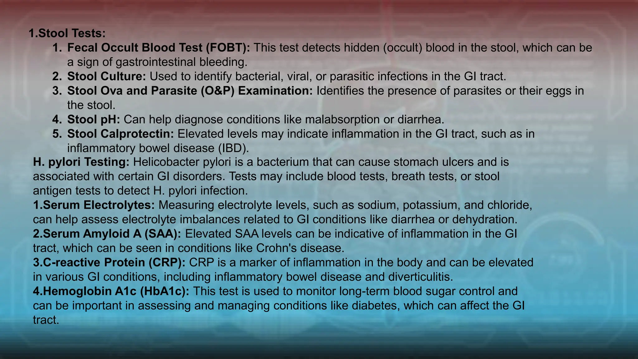 Markers of GI pathology.pptx