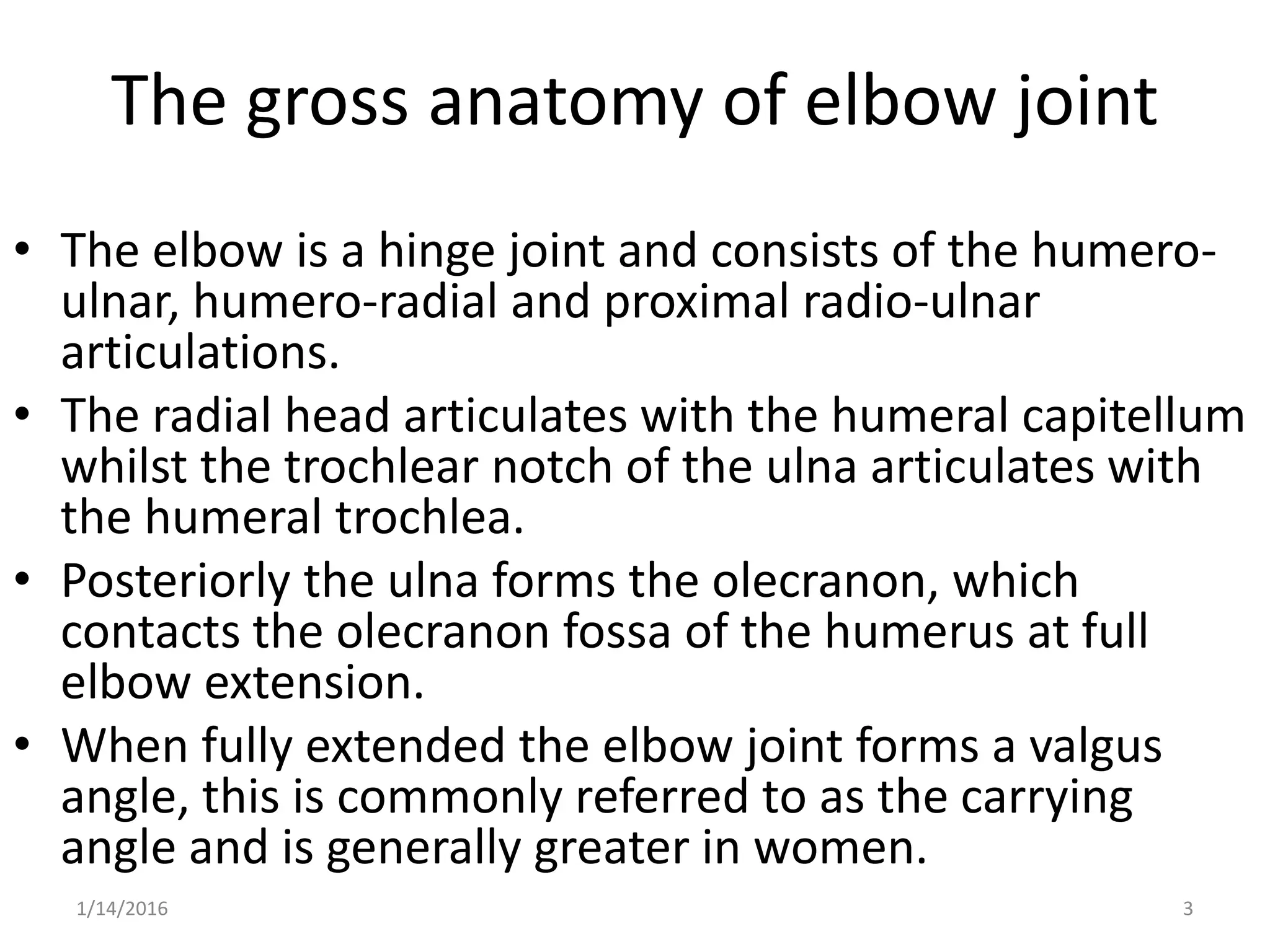 Cbl cubital fossa, forearm and hand | PPTX