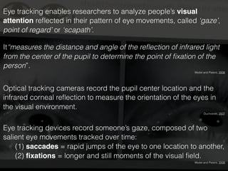 Eye Tracking & Consumer Behavior | PDF | Advertising Industry | Industries