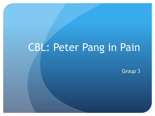 Cbl group 3 | PPTX