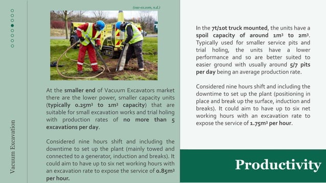 Vacuum Excavation brief overview of no-dig technology | PPTX | Civil ...