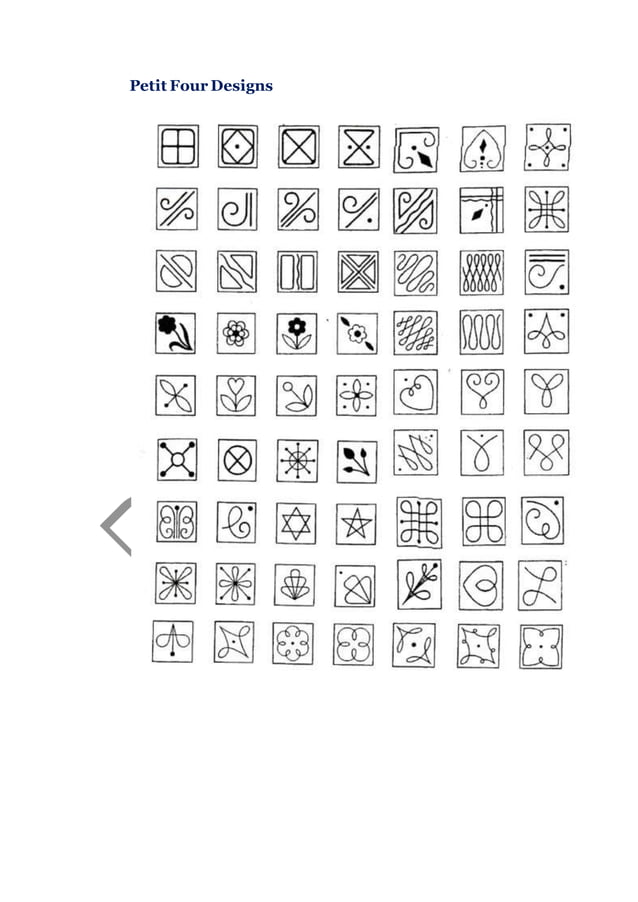 Cblm -bpp_prepare_and_display_petits_fo | DOCX | Desserts and Baking | Food & Drink