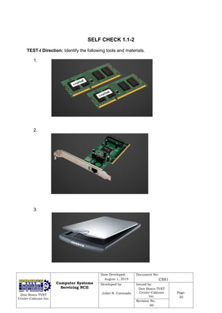 Cblm installing and configuring computer system and networks | PDF