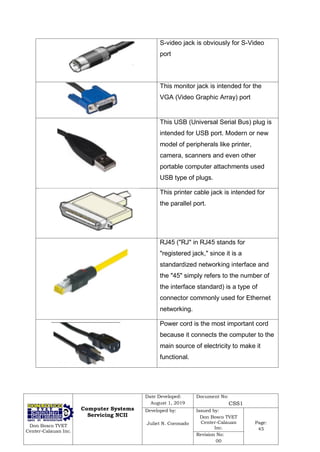 Cblm installing and configuring computer system and networks | PDF