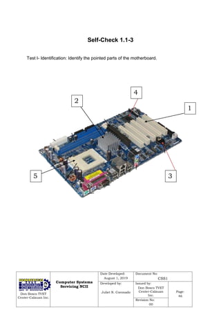 Cblm installing and configuring computer system and networks | PDF