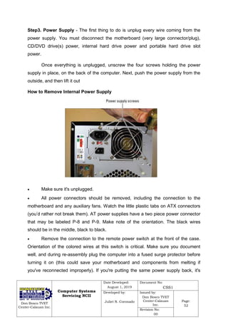 Cblm installing and configuring computer system and networks | PDF