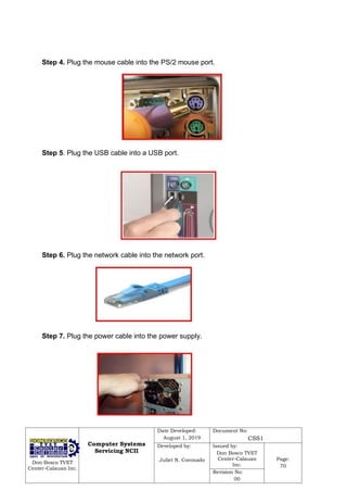 Cblm installing and configuring computer system and networks | PDF