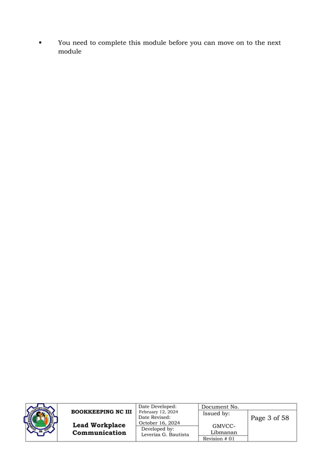 basic competency 1, competency based learning materials | PDF