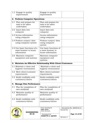 CBLM BOOKKEEPING NC III-PREPARING TRIAL BALANCE | PDF
