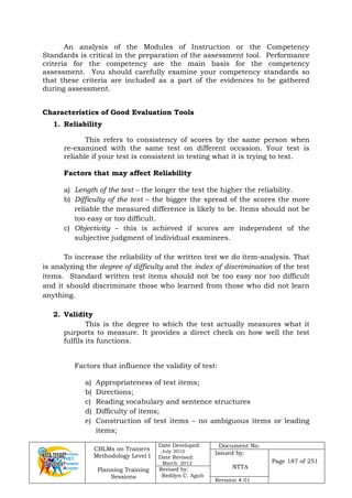 Cblm for plan | PDF