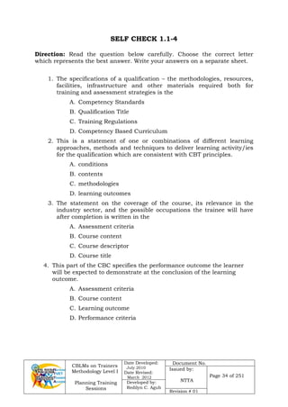 Cblm for plan | PDF