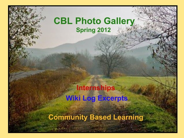 Cbl photo gallery spring 2012 | PPT | College Radio | Music