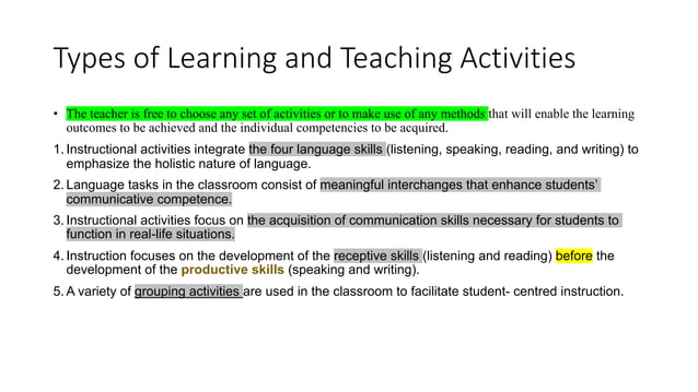 Competency-based Language Teaching/Eiram Amjed | PPT