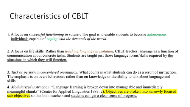 Competency-based Language Teaching/Eiram Amjed | PPT