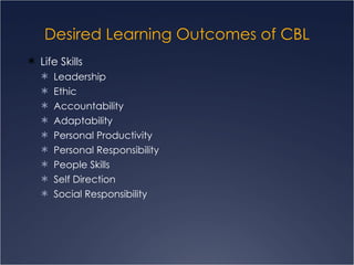 CBL Training Package | PPT