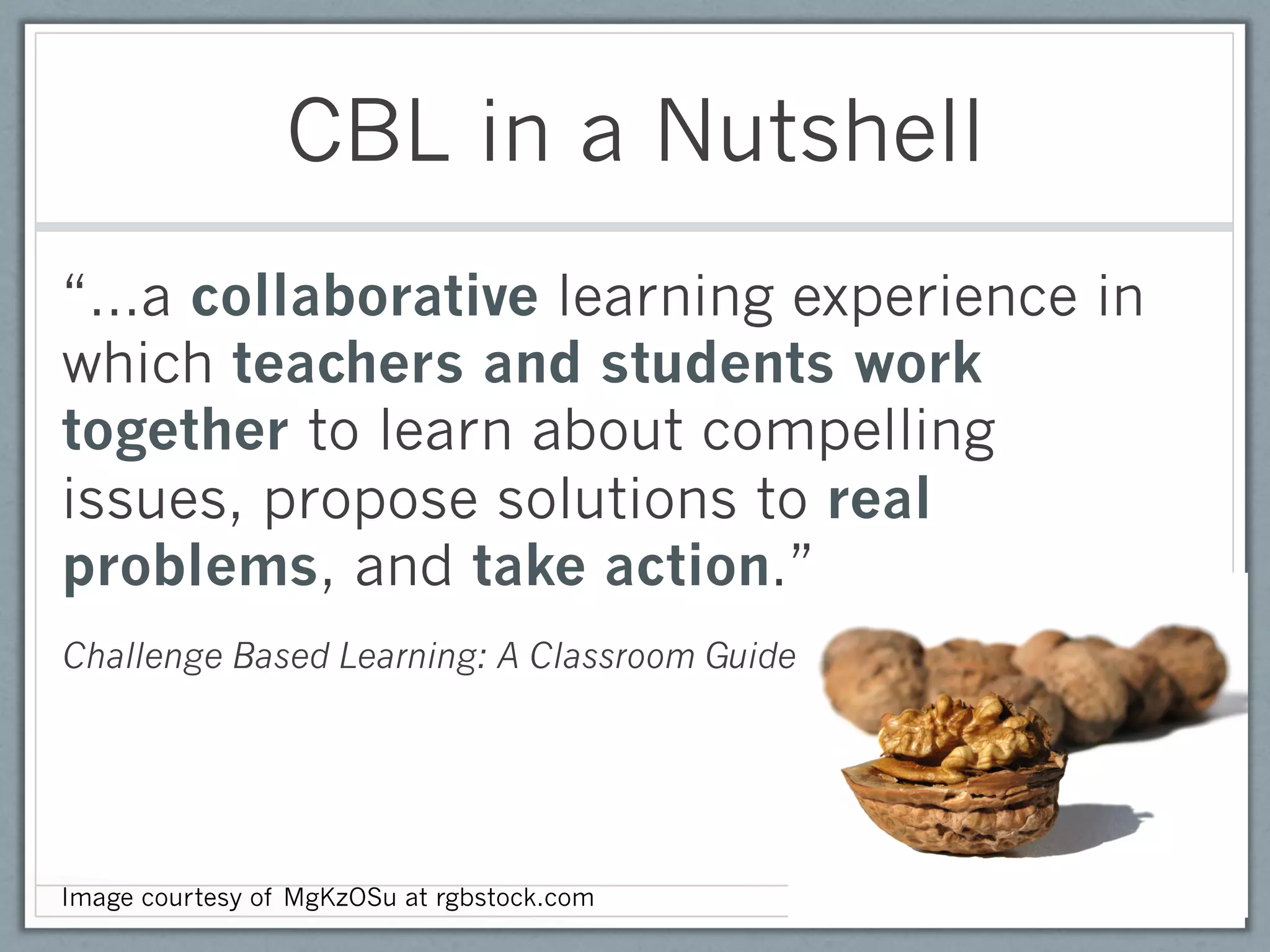 Challenge Based Learning | PDF