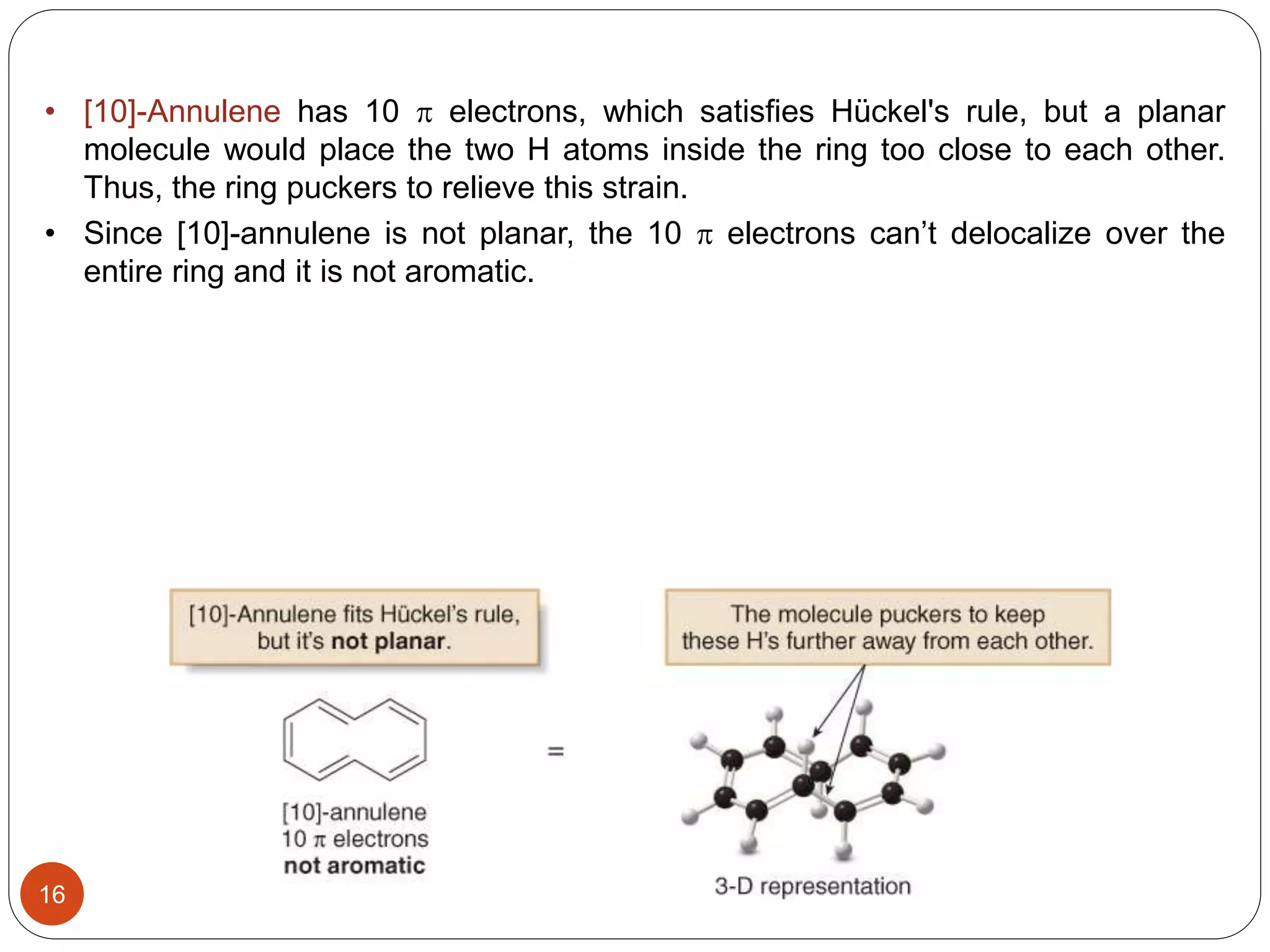 Aromaticity Antiaromaticity Non aromaticity | PPTX
