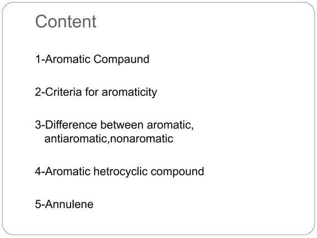 Aromaticity Antiaromaticity Non aromaticity | PPTX | Chemistry | Science