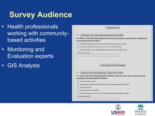 Overview of the Community-Based Mapping Survey | PPTX