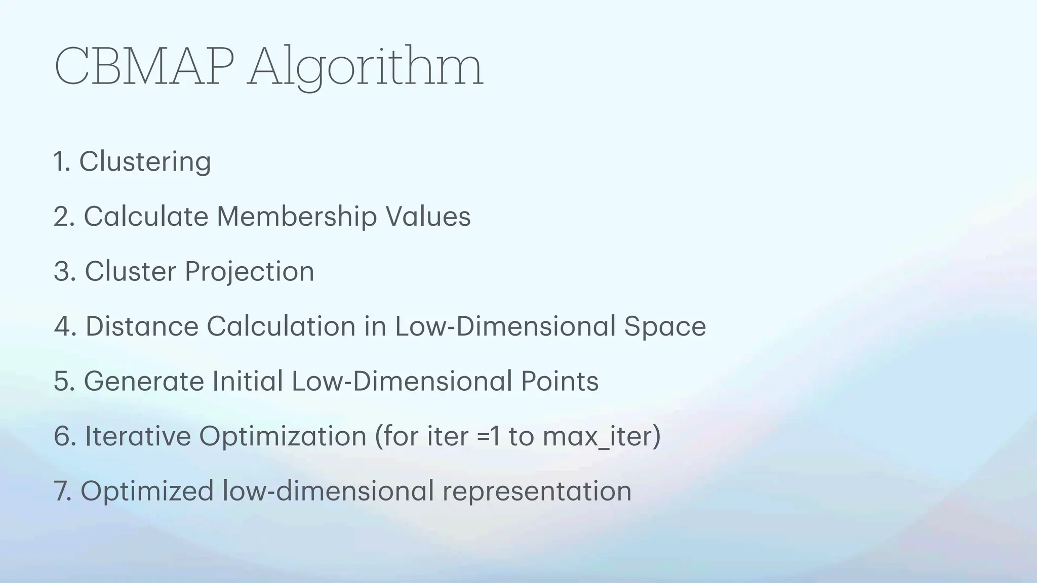 CBMAP: Clustering-Based Manifold Approximation and Projection for Dimensionality Reduction | PDF