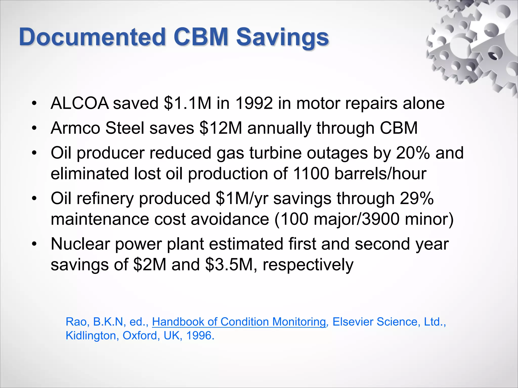 Condition-Based Maintenance Basics by Carl Byington - PHM Design, LLC | PDF