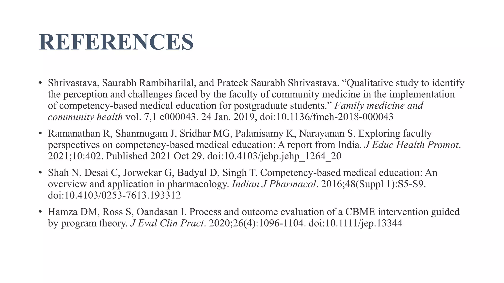 Competency based medical education | PPTX