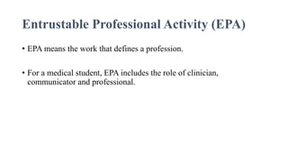 Competency based medical education | PPTX