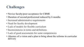 Competency based medical education | PPTX