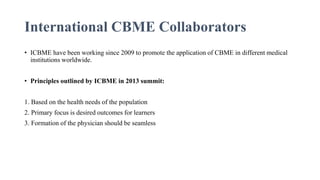 Competency based medical education | PPTX