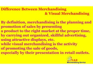 C&b merchandising | PPT