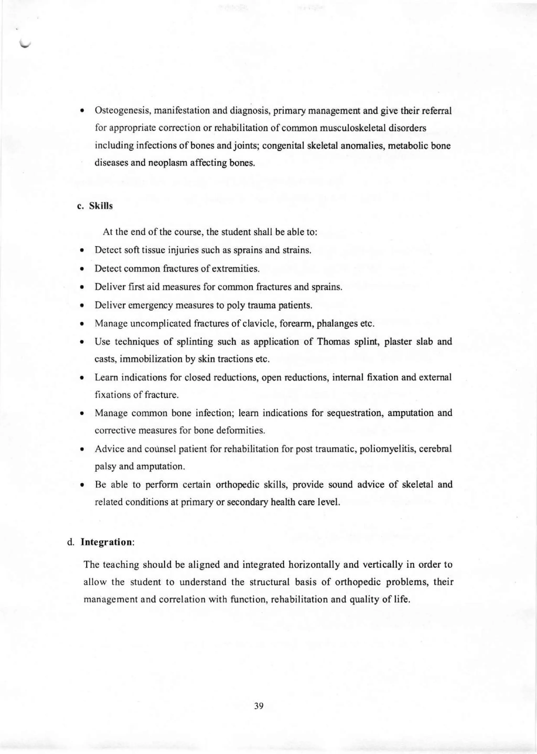 Competency Based Medical Education Curriculum (CBME) Regulations,2023 ...