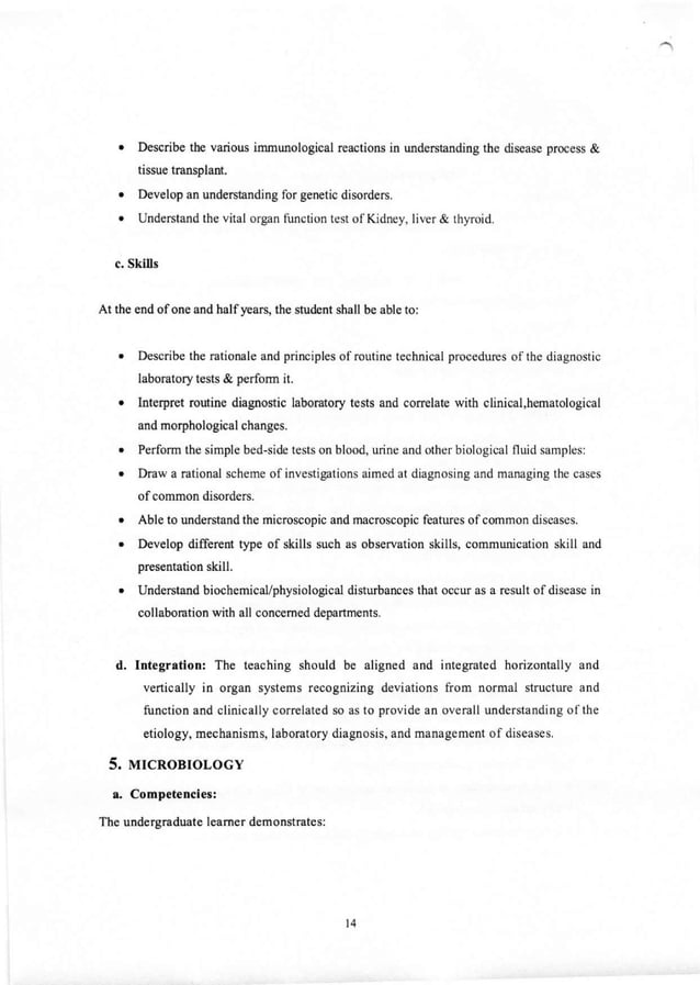 Competency Based Medical Education Curriculum (CBME) Regulations,2023-National Medical ...