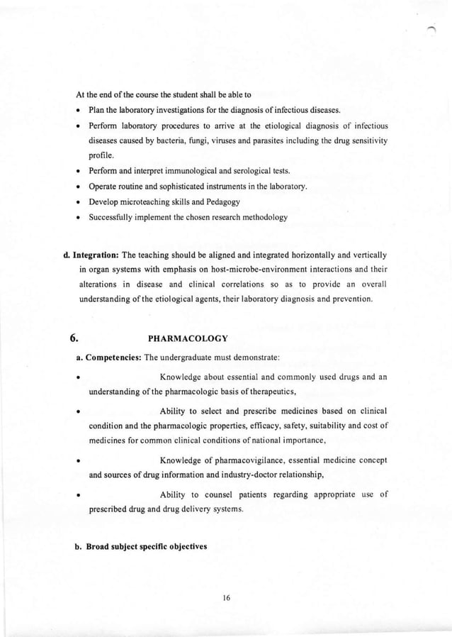 Competency Based Medical Education Curriculum (CBME) Regulations,2023 ...