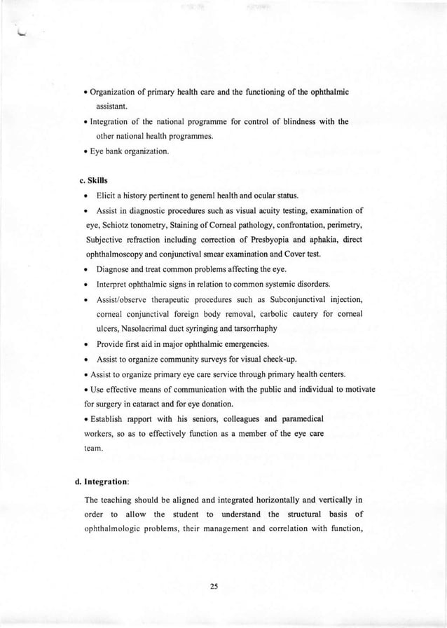 Competency Based Medical Education Curriculum (CBME) Regulations,2023 ...