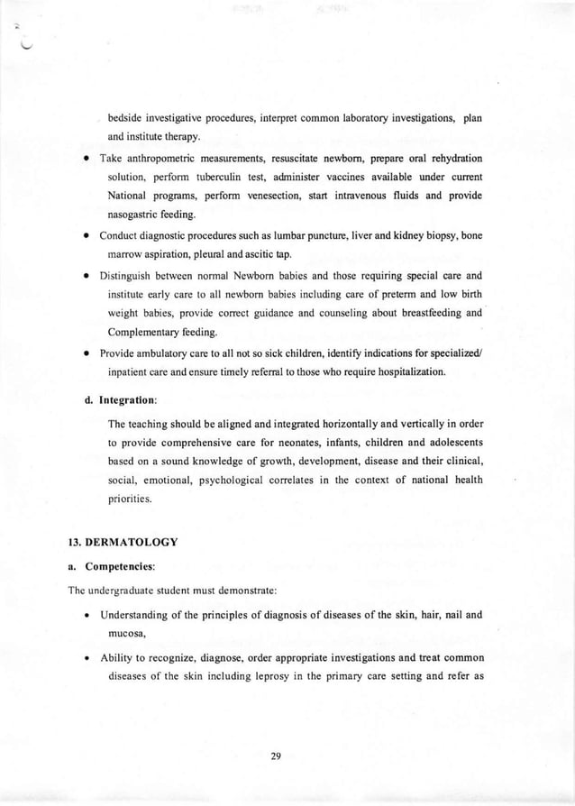 Competency Based Medical Education Curriculum (CBME) Regulations,2023 ...