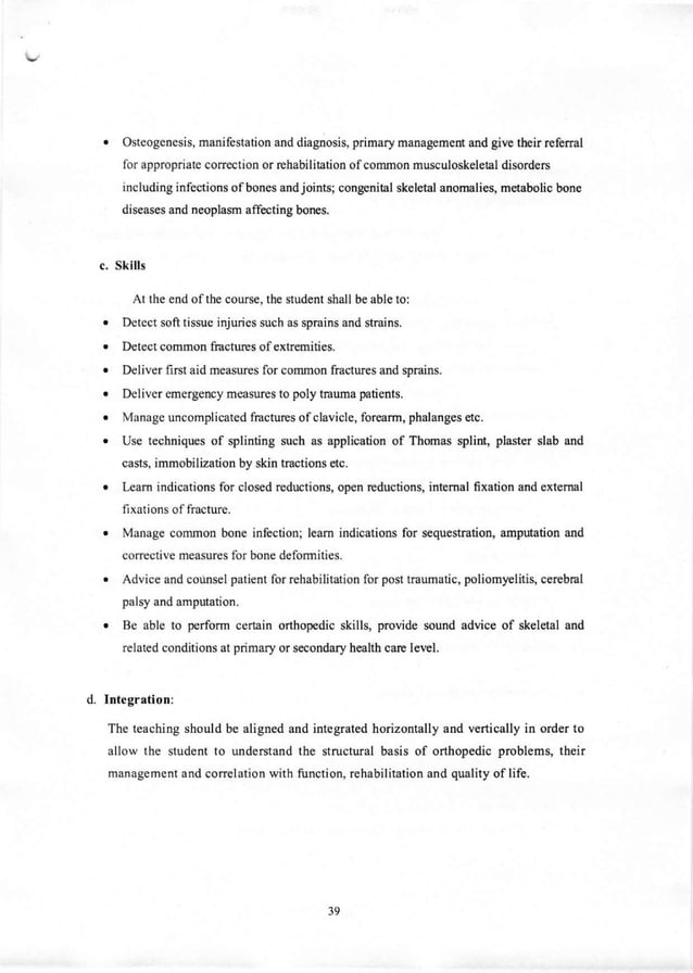 Competency Based Medical Education Curriculum (CBME) Regulations,2023 ...