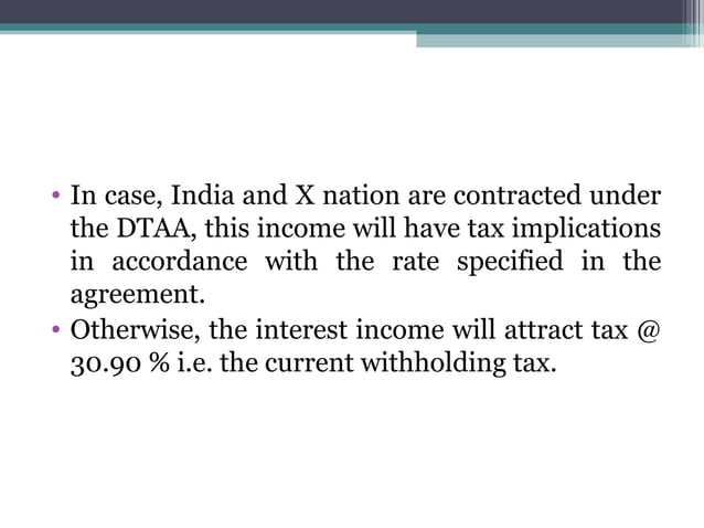 Basics of Double Taxation Avoidance Agreements | PPT | Personal Taxes ...