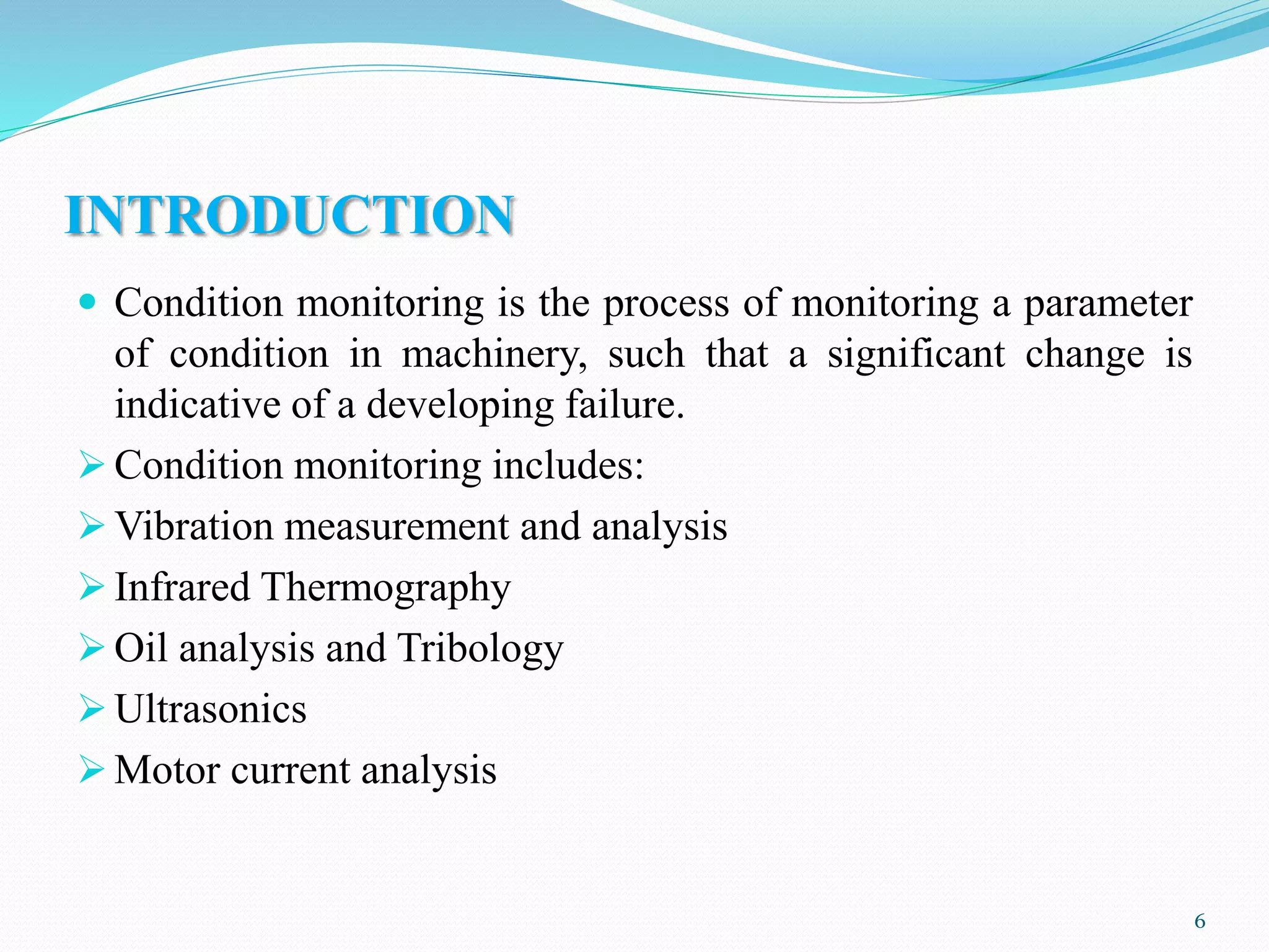CONDITION BASED MAINTAINACE BASICS presentation | PPTX
