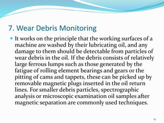 CONDITION BASED MAINTAINACE BASICS presentation | PPTX