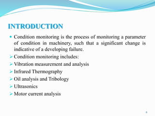 CONDITION BASED MAINTAINACE BASICS presentation | PPTX