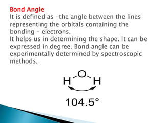 H3o Bond Angle