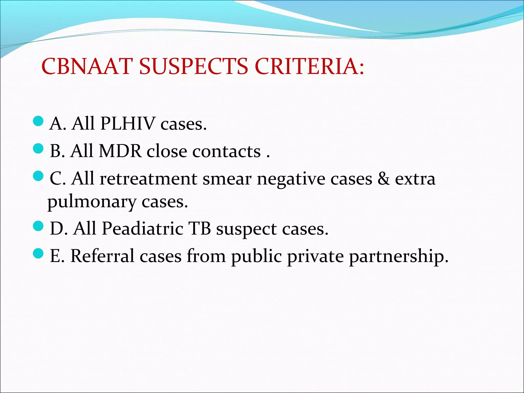 Cbnaat ppt by Dr. Samrat Abhishek | PPT