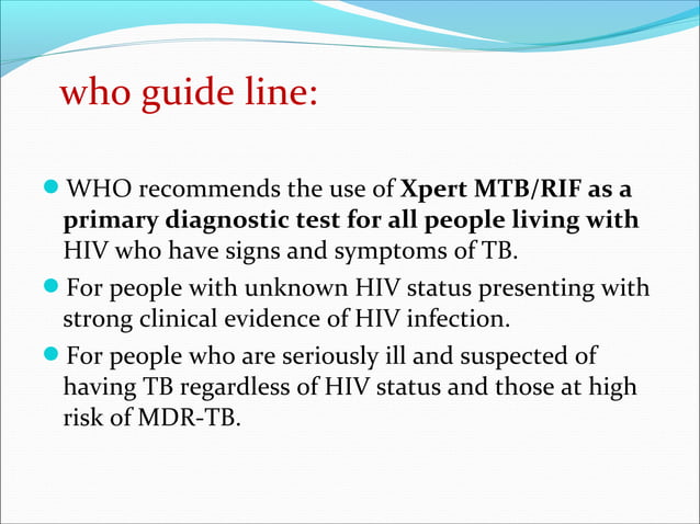 Cbnaat ppt by Dr. Samrat Abhishek | PPT | Infectious Diseases ...