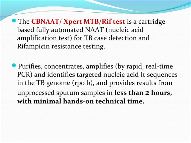 Cbnaat ppt by Dr. Samrat Abhishek | PPT | Infectious Diseases | Diseases and Conditions